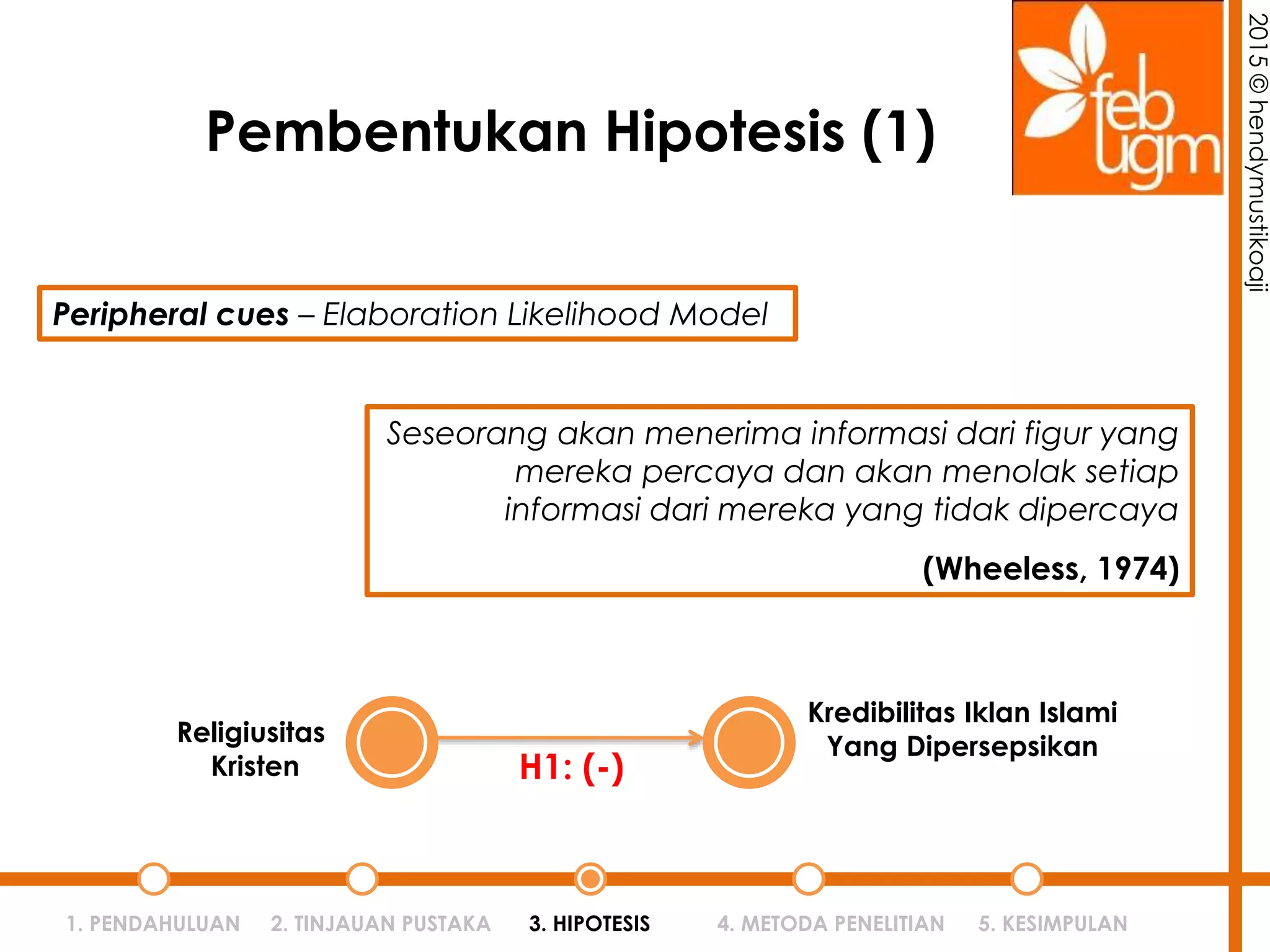 Slide Presentasi Proposal Tesis S2, Universitas Gadjah Mada | PPSX