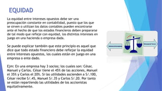 Normas principios contables | PPTX