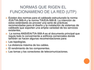 Normas utp y tsp por robinson causil | PPTX