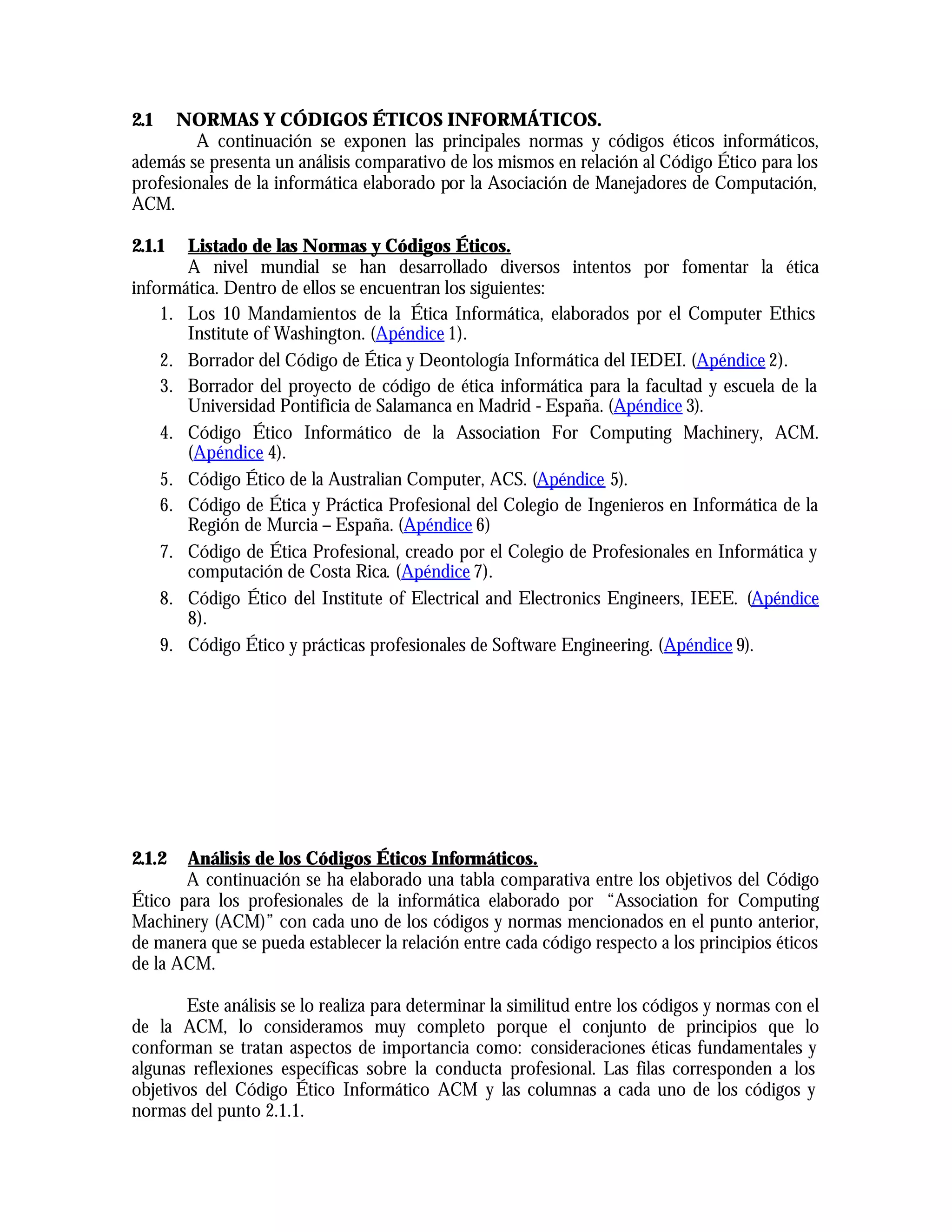 Normas y códigos éticos informáticos | PDF