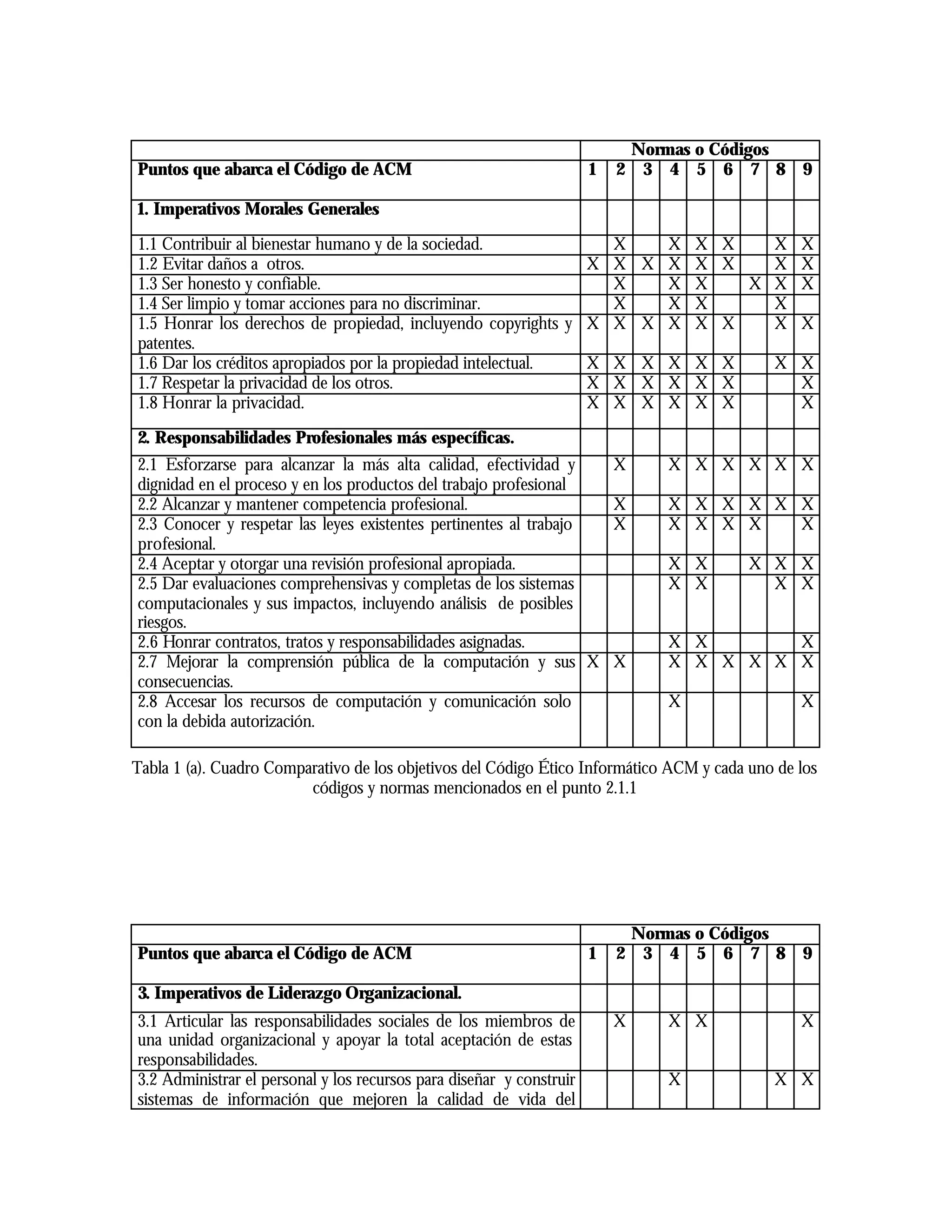 Normas y códigos éticos informáticos | PDF