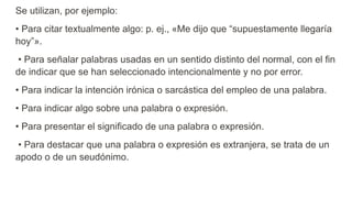 Normas y reglas de puntuación..lenguaje quinto basico | PPTX
