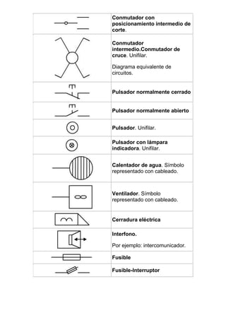 Normas y simbolos de controles electricos (1) | PDF