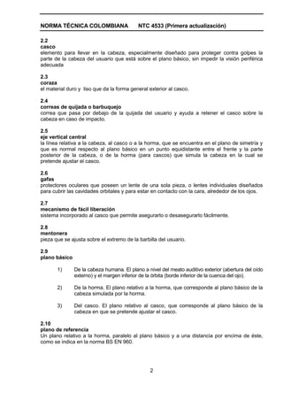 Norma Técnica Colombiana 4533 | PDF