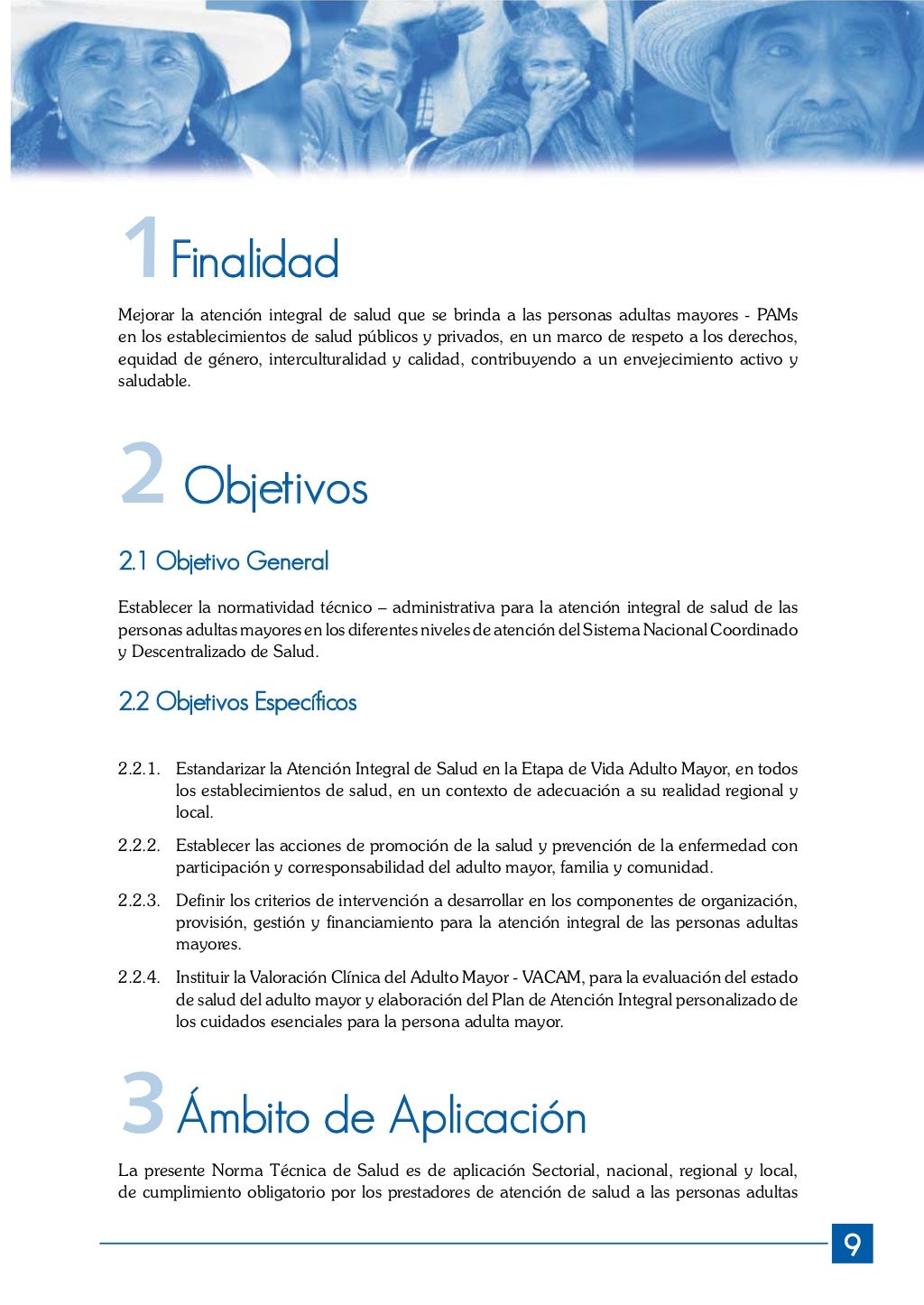Norma Tecnica De Atencion Integral De Salud Del Adulto Mayor Minsa Pe…
