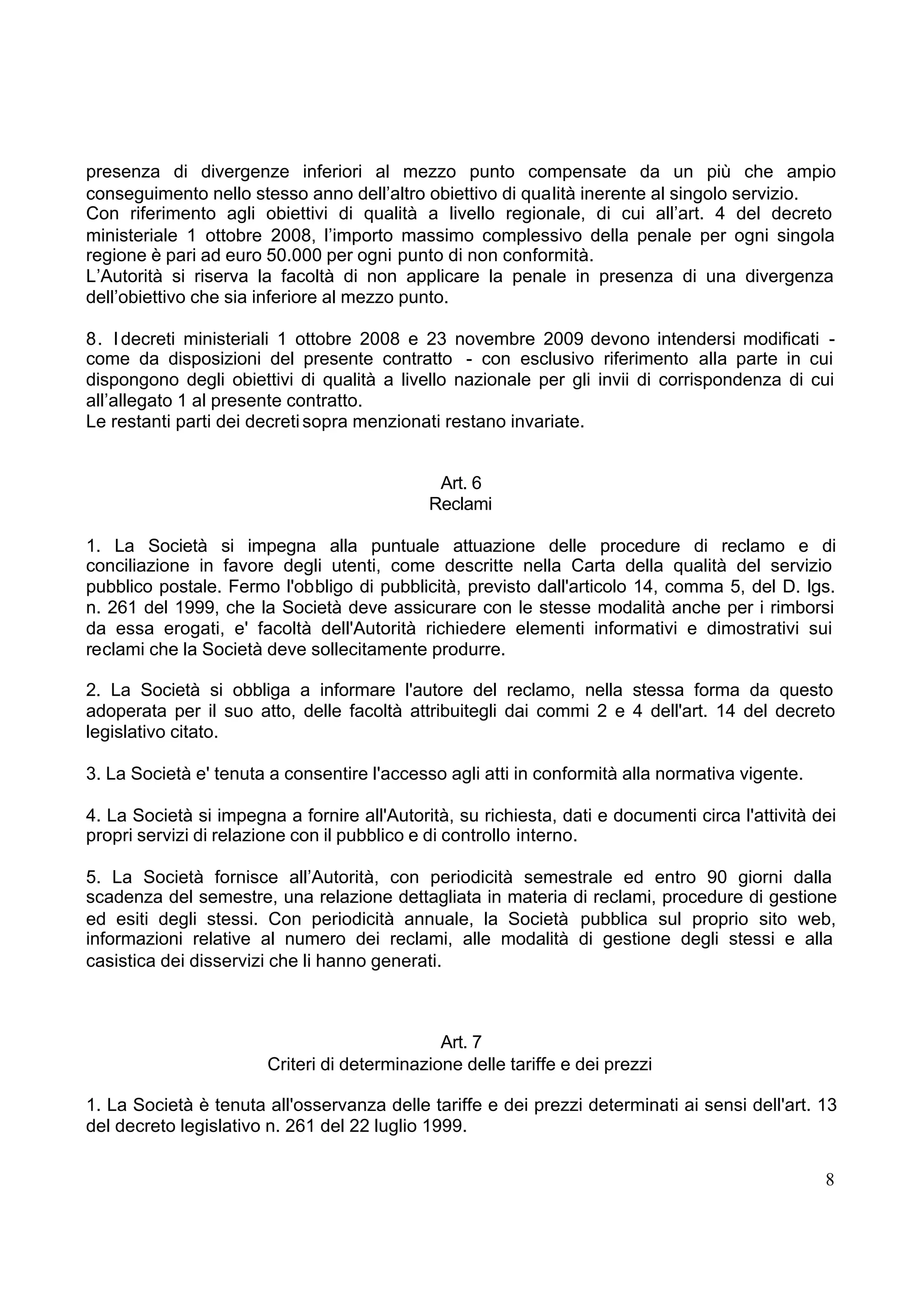 Normativa contratto programma_ 2009_2011 | PDF