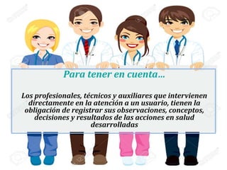NORMATIVA_LEGAL_VIGENTE_RELACIONADA_CON_REGISTROS_CLINICOS.ppt