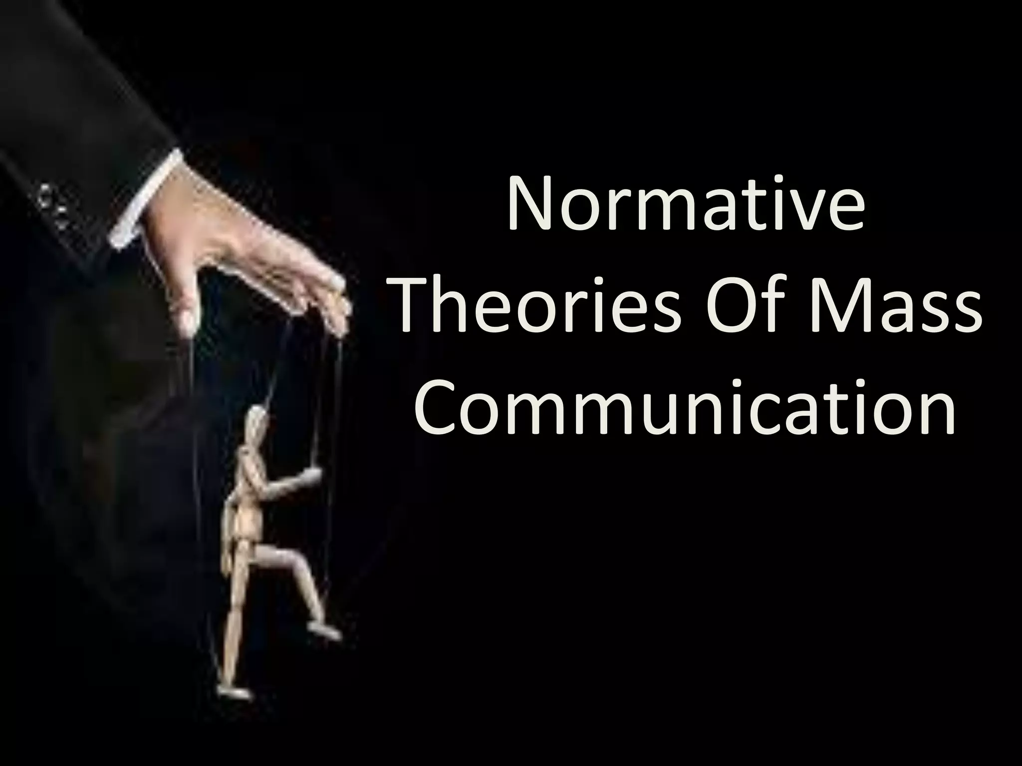 Normative theories | PPTX