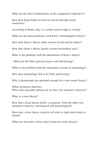 Normative theories in generalWhat is the difference between nor.docx