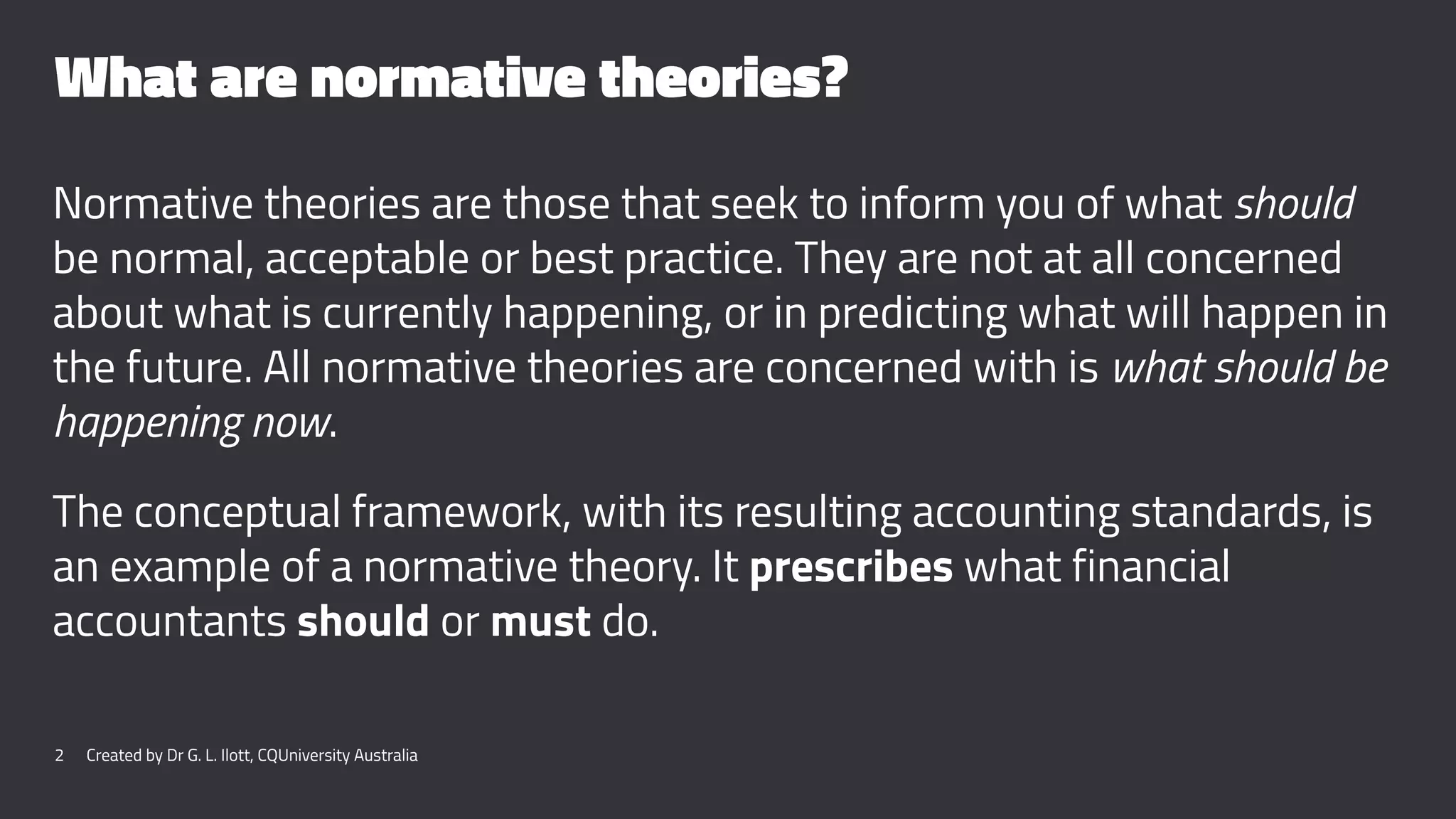 Normative theories of accounting what and why | PDF