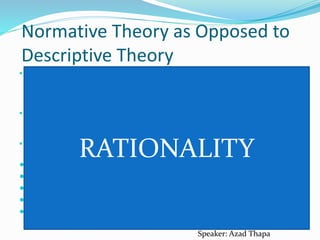 Normative theory | PPTX