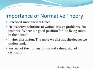 Normative theory | PPTX