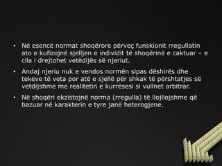 Normat shoqërore dhe llojet e normave shoqërore | PDF