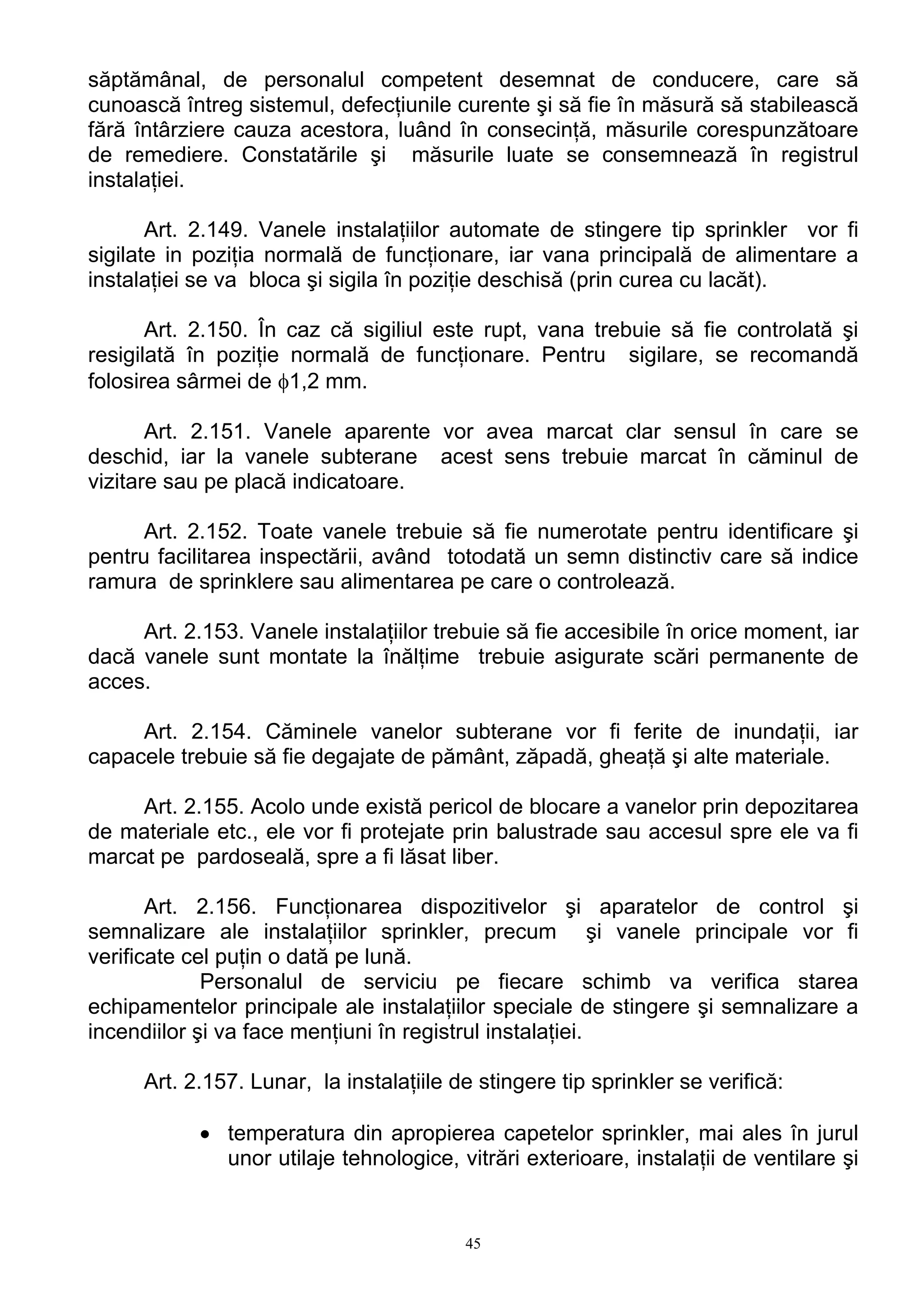 Norme psi specifice unitatlor de invatamant 2000 | PDF