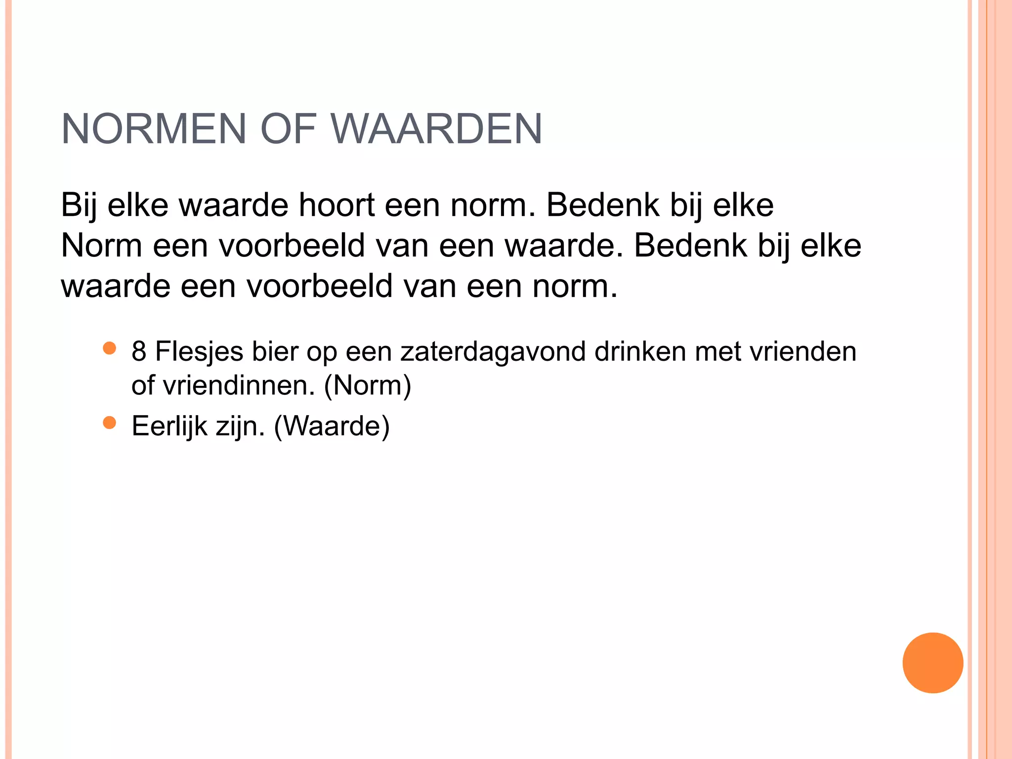 Normen en waarden maatschappijleer | PPT | Education