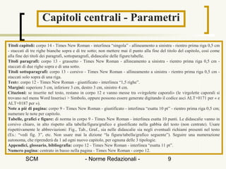 Norme redazionali | PPT