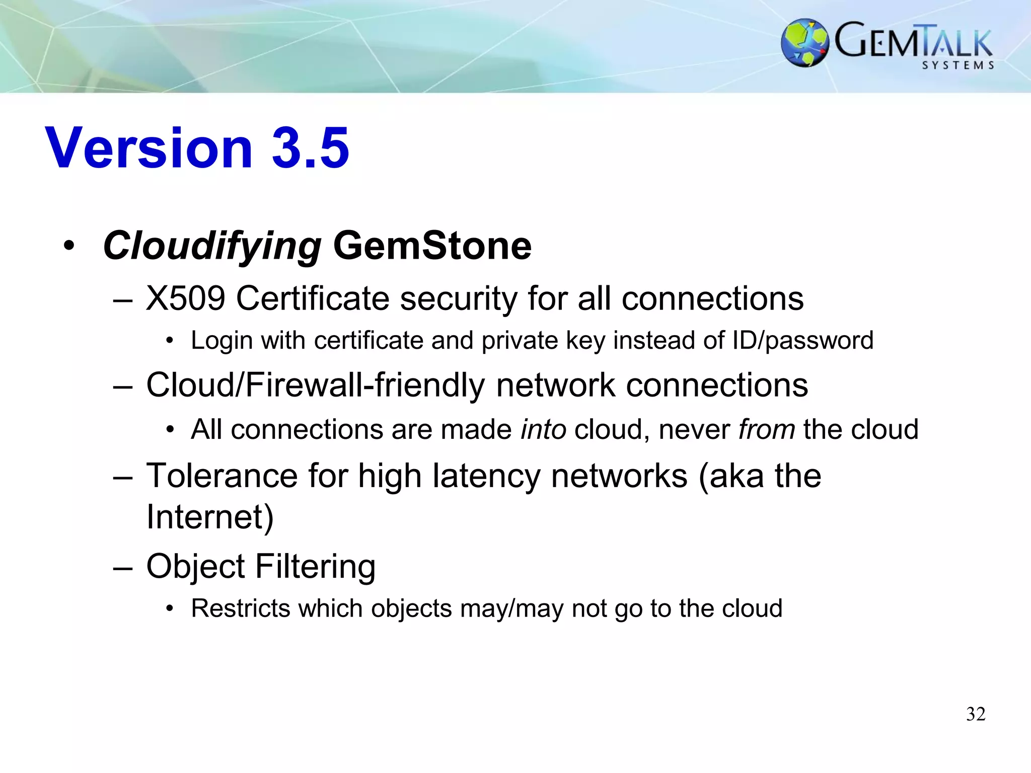 Gemstone RoadMap | PPT