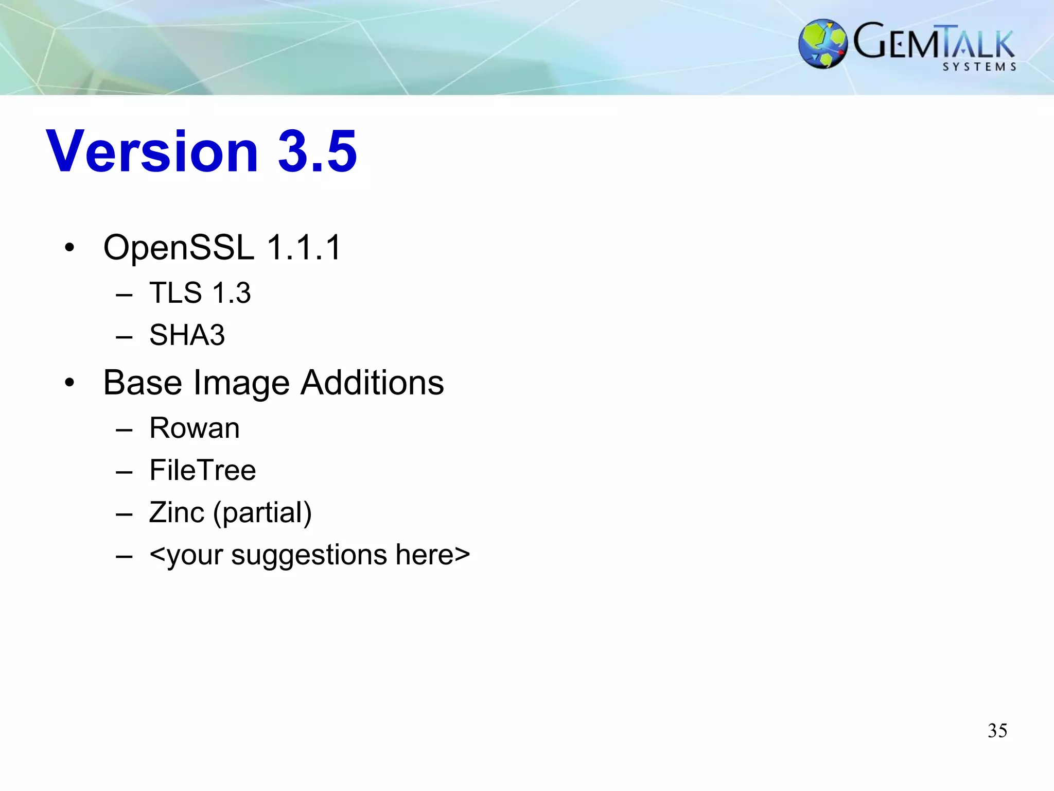 Gemstone RoadMap | PPT