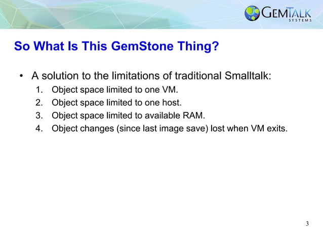 Gemstone RoadMap | PPT