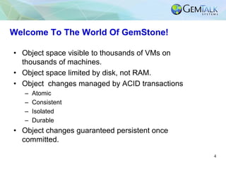 Gemstone RoadMap | PPT