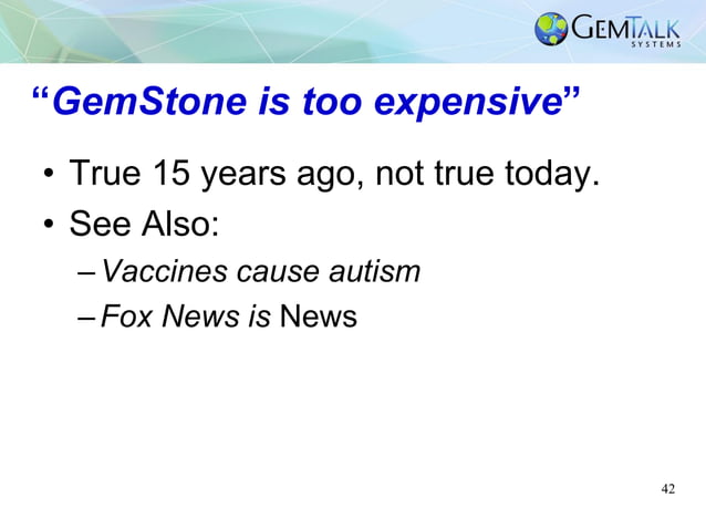 Gemstone RoadMap | PPT