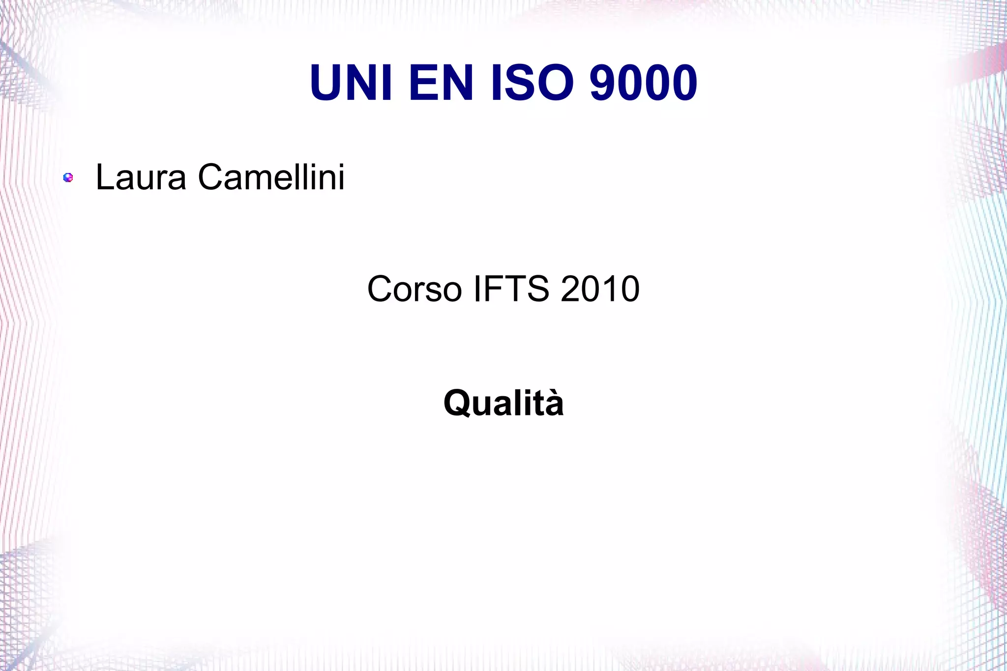 Norme uni en iso 9000 | PDF