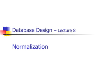 Normalization In Database With Example Tables