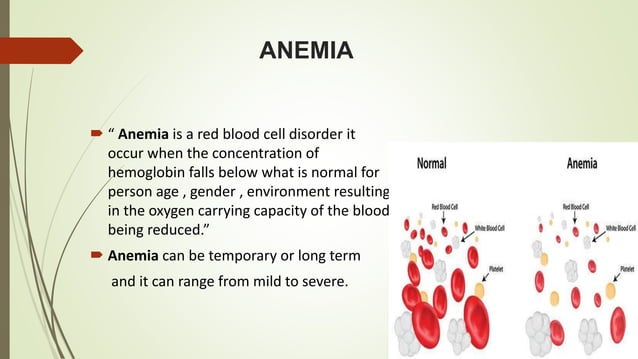Normocytic anemia | PPTX | Blood Disorders | Diseases and Conditions