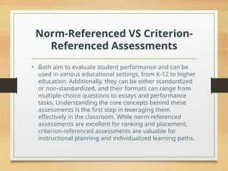 A report in Norm Referenced Assessment.pptx
