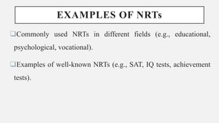 Norm Reference Tests.pptx