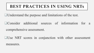 Norm Reference Tests.pptx