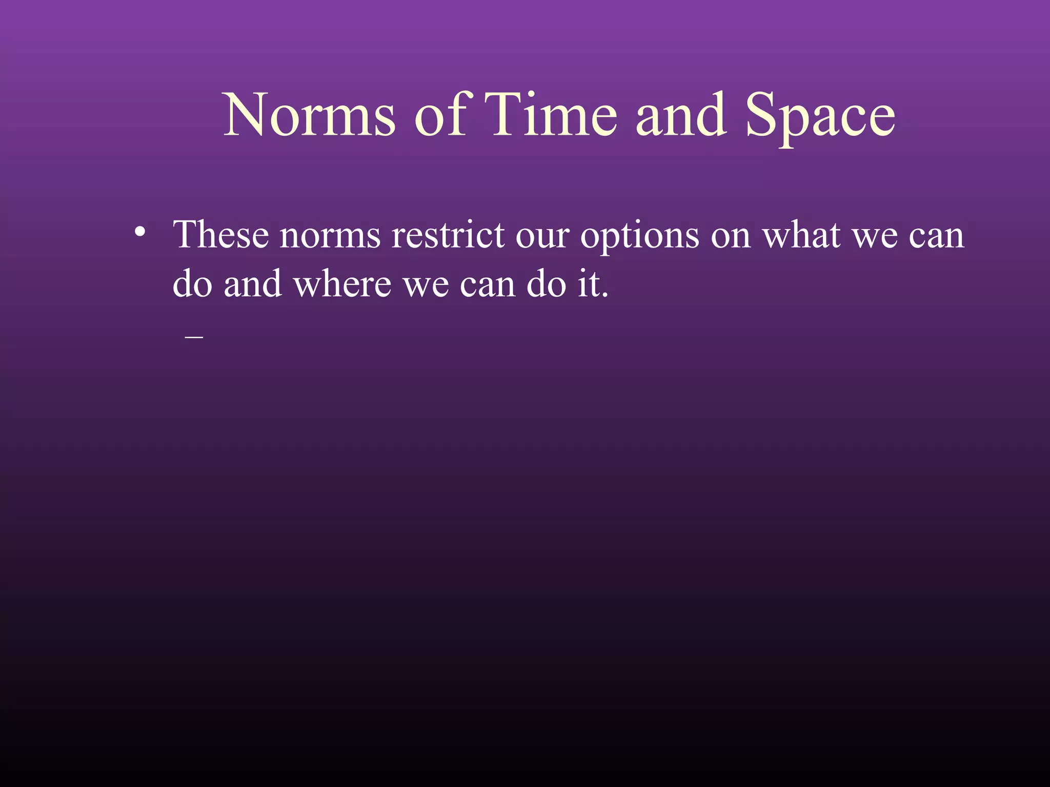 Norms | PPT