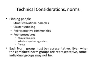 Norms | PPT | Standardized Testing | Educational Assessment