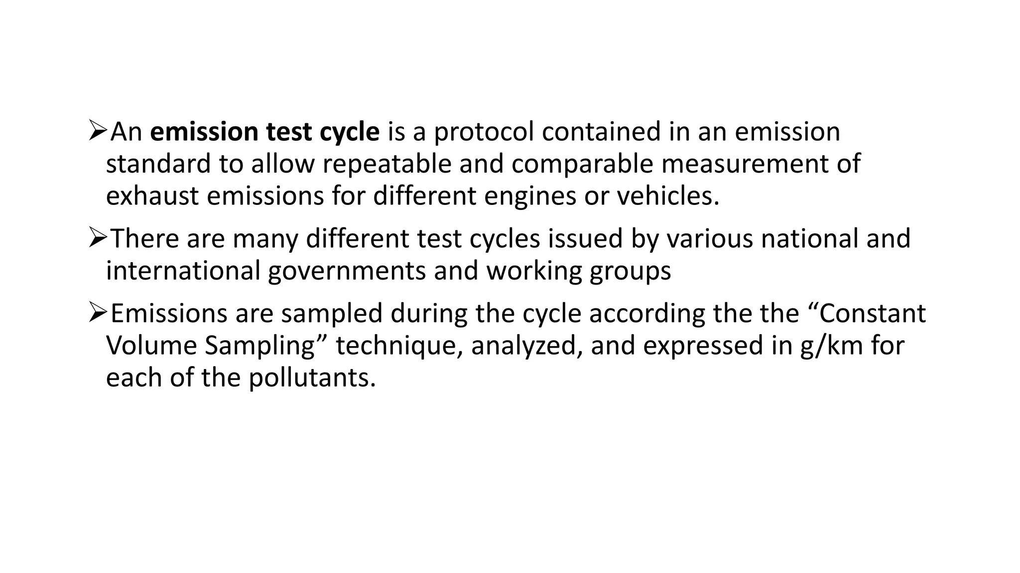 Emission Related norms and standards | PPTX
