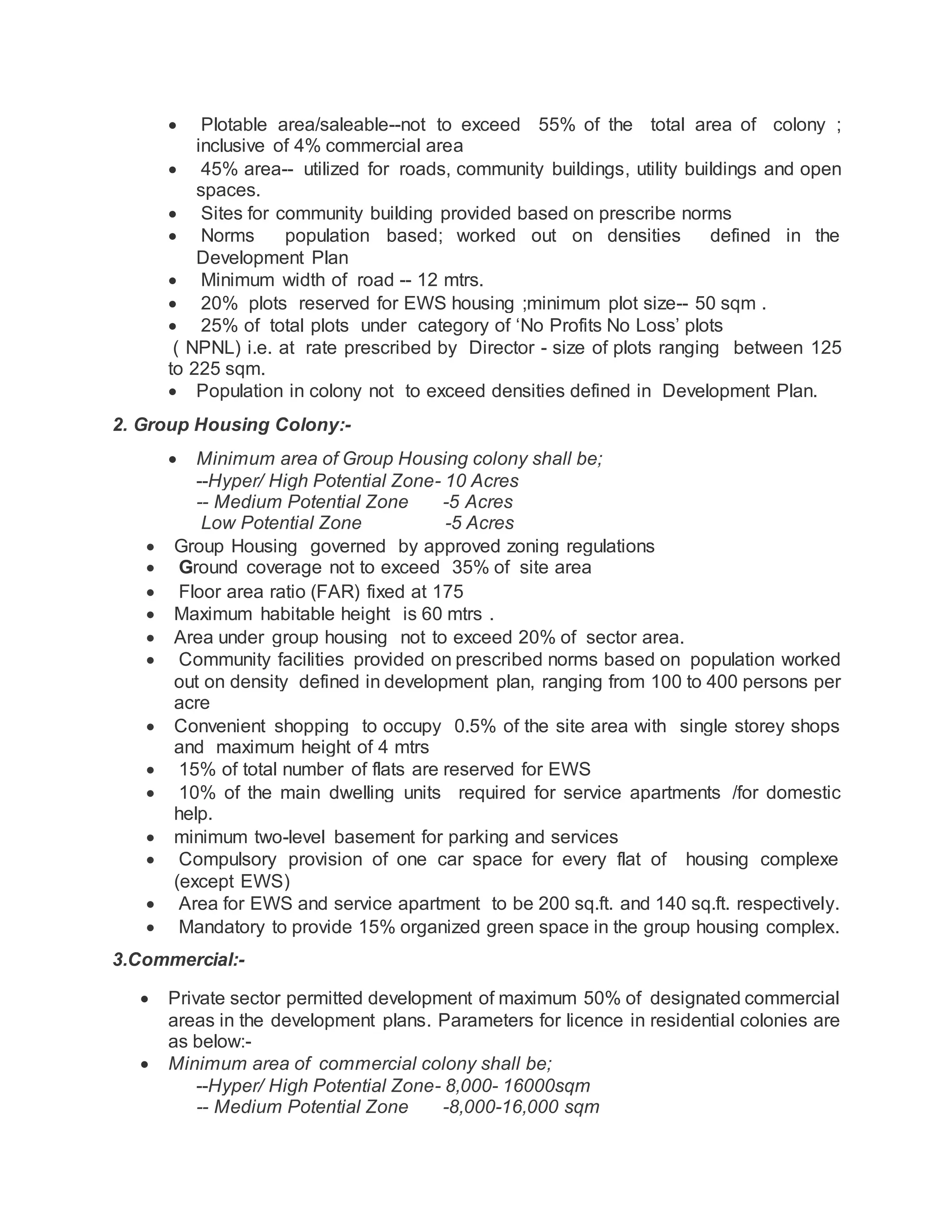 Norms and standards of housing | DOCX