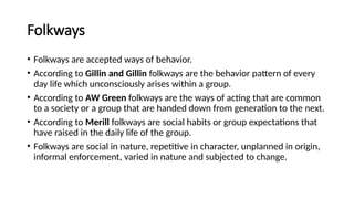 Norms and values.pptx.thier types and Significances. | PPT