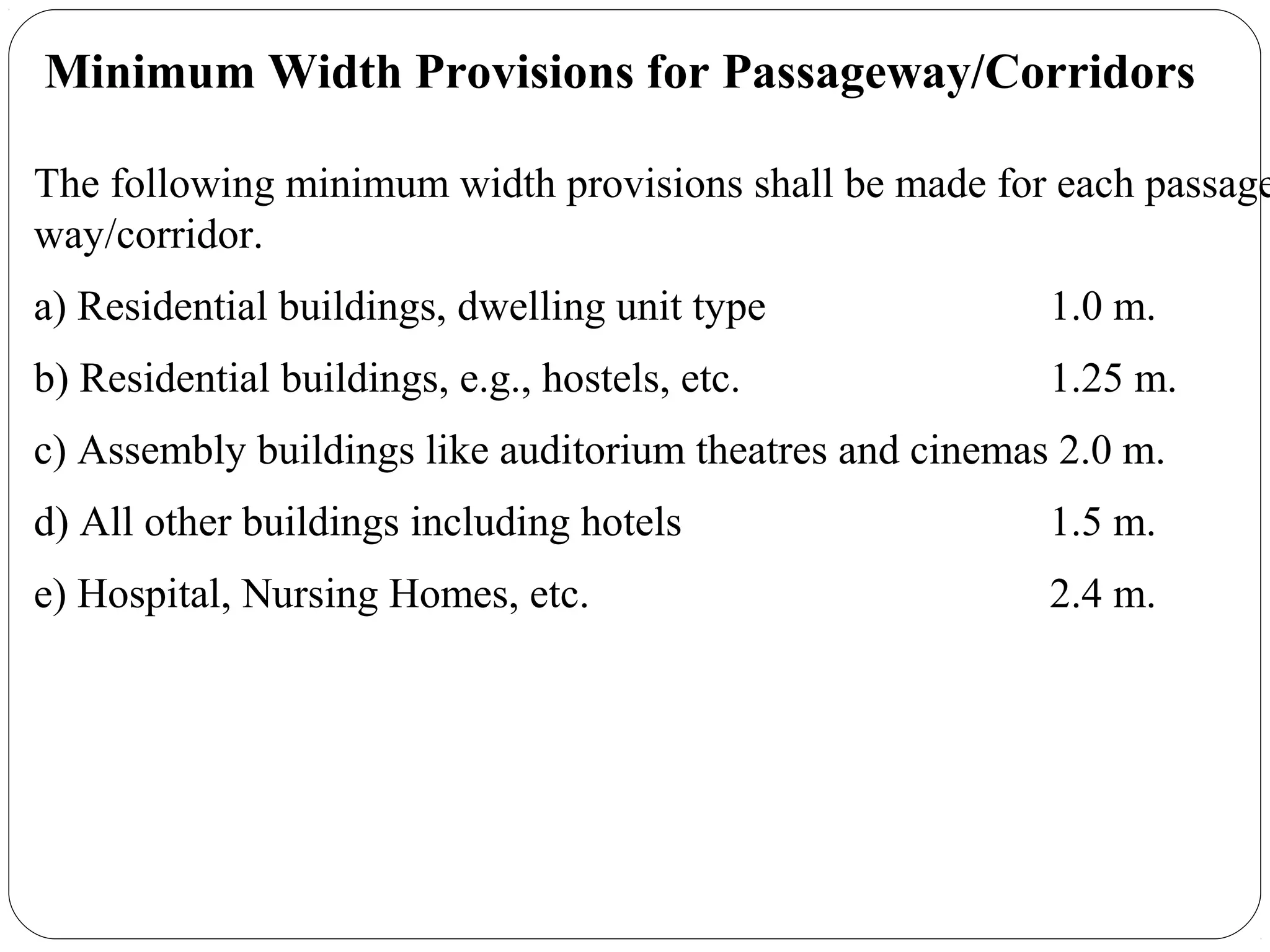 Norms for educational building | PPT