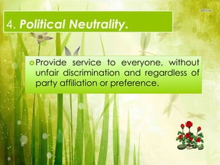 Norms of conduct-ADMINISTRATIVE | PPTX