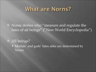 Norns | PPT