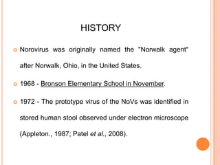 MOLECULAR DETECTION OF NOROVIRUS GI AND GII GENOTYPES FROM CHILDREN ...