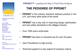 Norpar Pipenet PRESENTATION.ppt