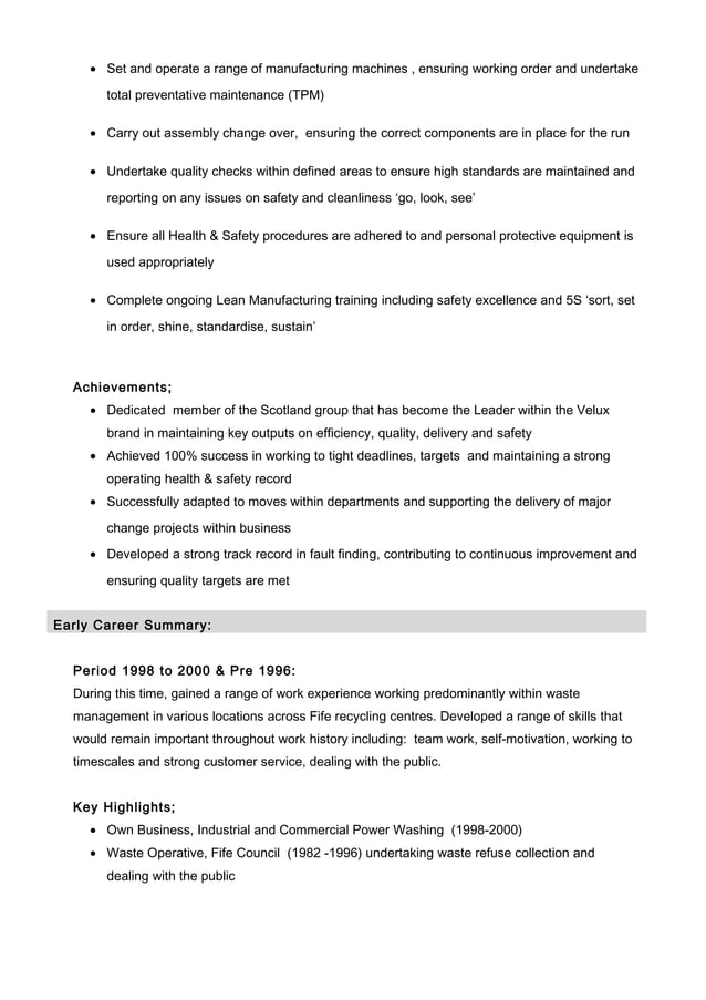 Norrie caven cv | PDF