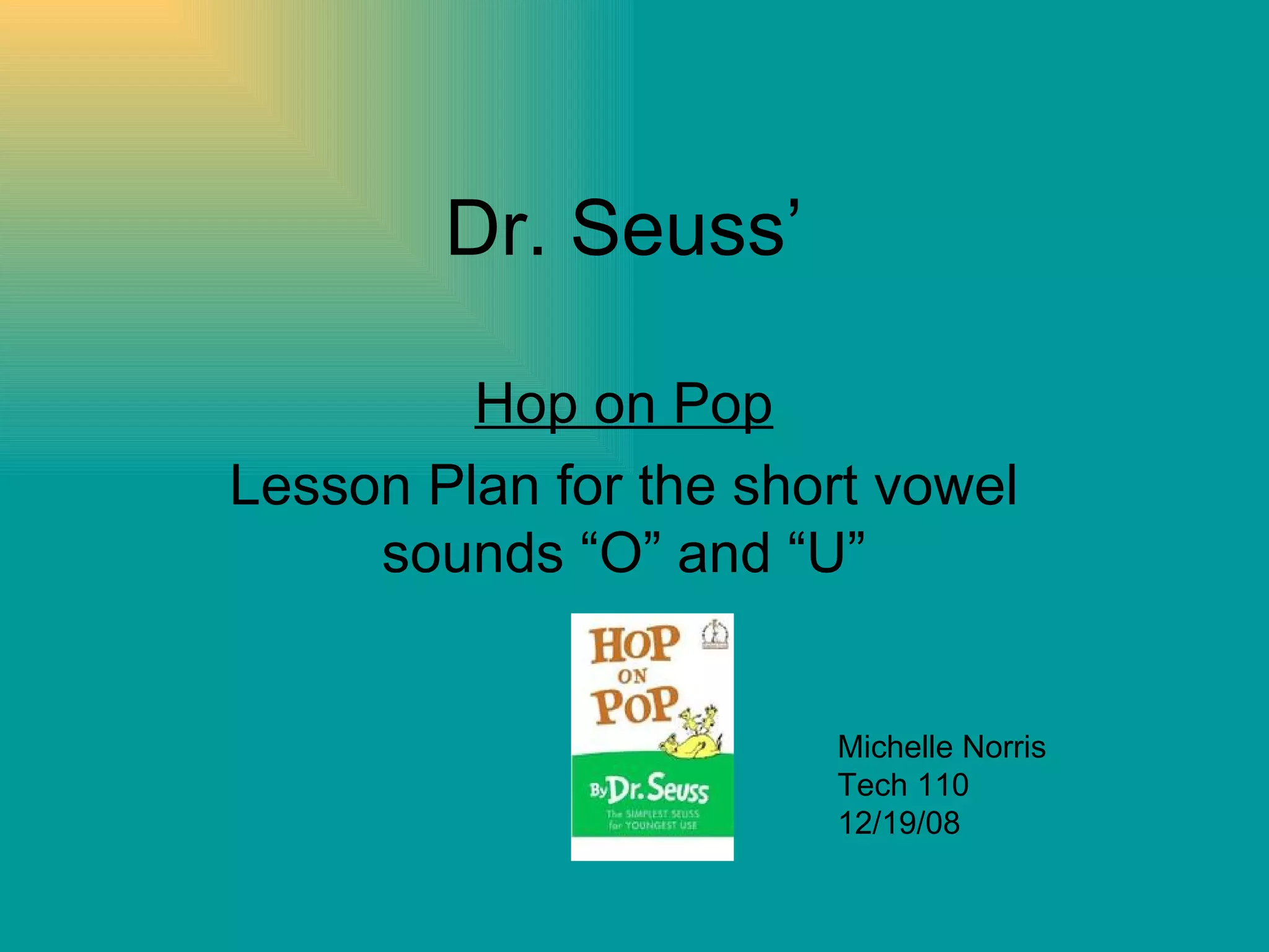 Hop on Pop | PPT