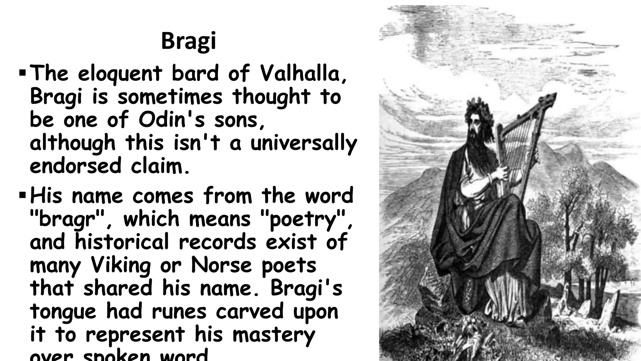 PowerPoint Presentation- Norse Myth gods | PPTX