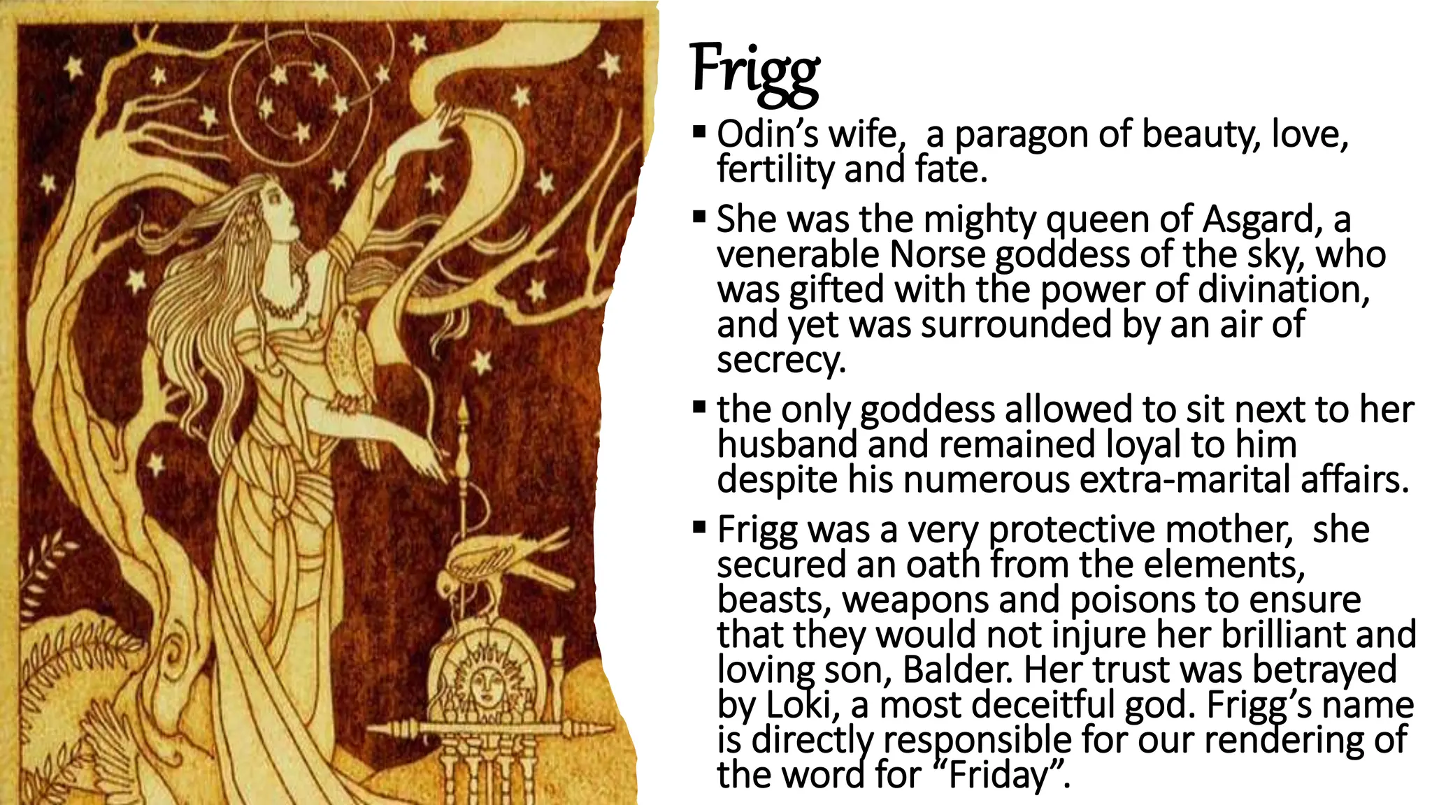 PowerPoint Presentation- Norse Myth gods | PPTX