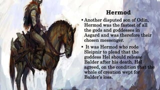 PowerPoint Presentation- Norse Myth gods | PPTX