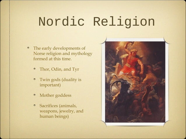 Norse mythology | PPT | Christianity | Religion & Spirituality