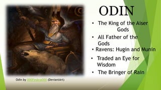 Norse Mythology 13 Major Deities | PPTX