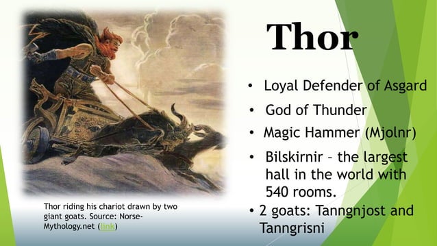 Norse Mythology 13 Major Deities | PPT