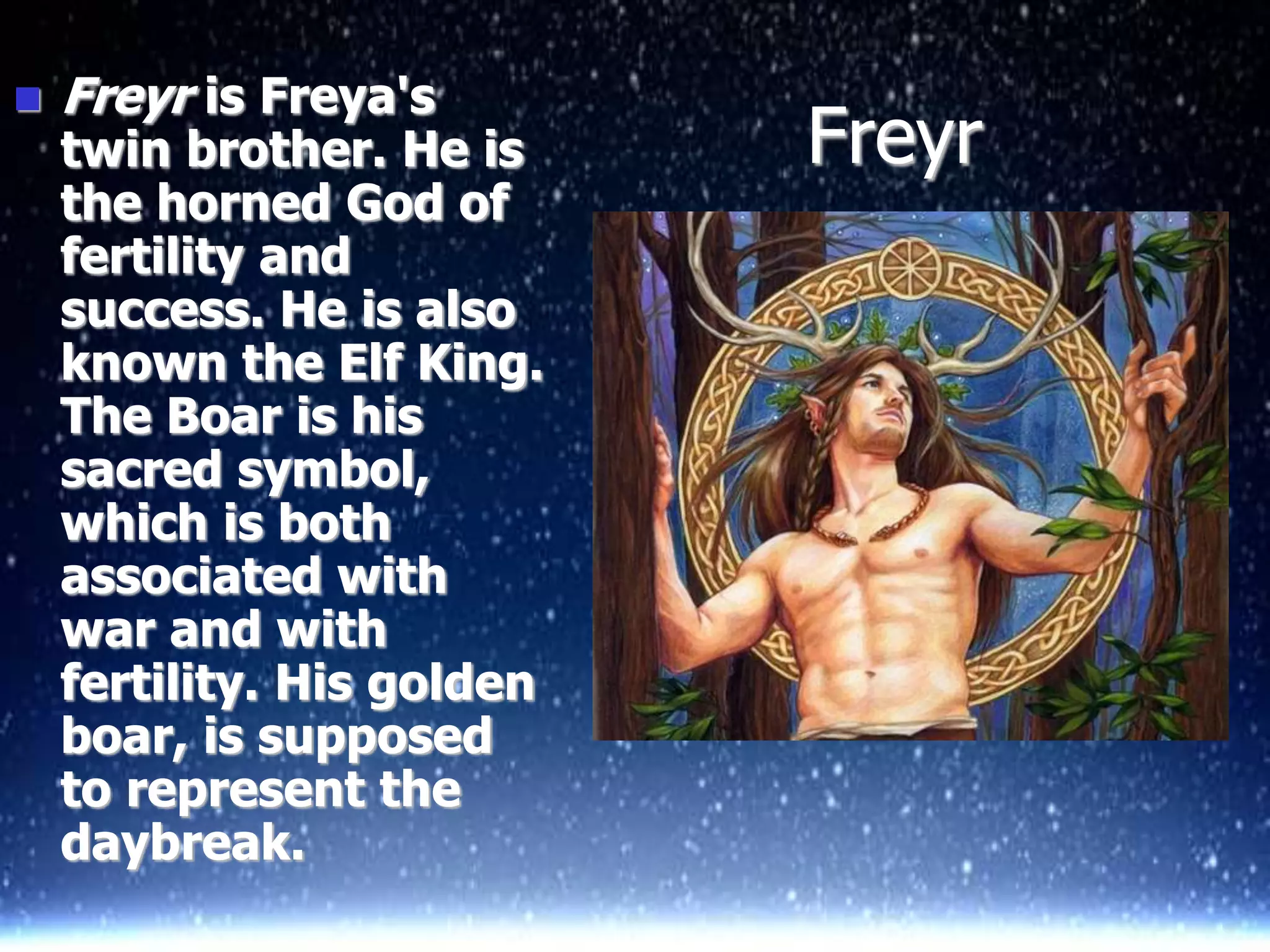 Norse gods and goddesses v2 | PPTX